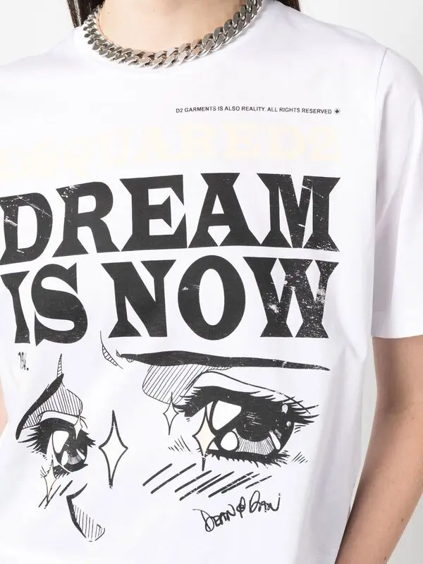 Dsquared2 Slogan Graphic-print T-shirt