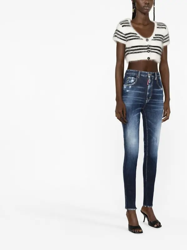 Dsquared2 High-waisted Skinny Jeans