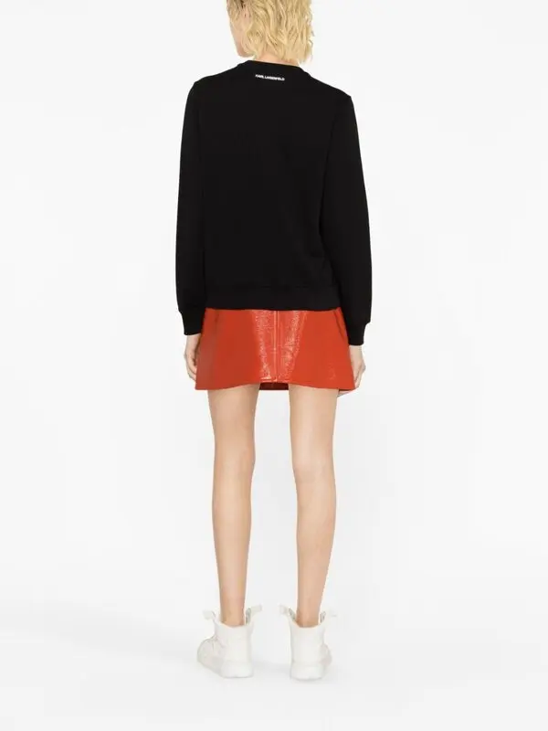 Karl Lagerfeld Ikon 2.0 Embellished Sweatshirt