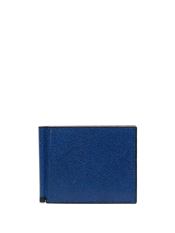 VALEXTRA Simple Grip Bi-fold Wallet
