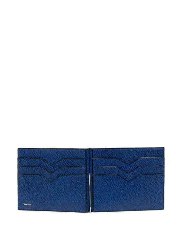 VALEXTRA Simple Grip Bi-fold Wallet