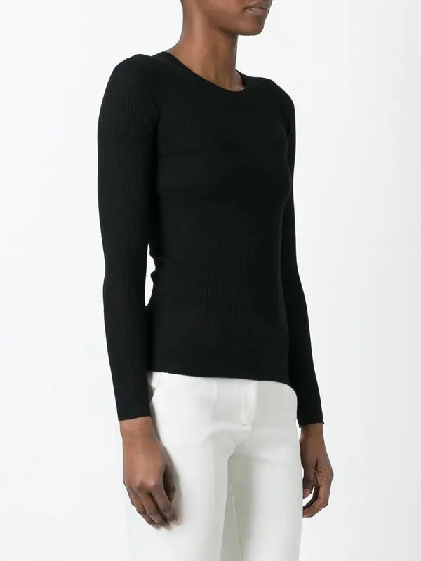 Theory Mirzi Ribbed Knit Jumper