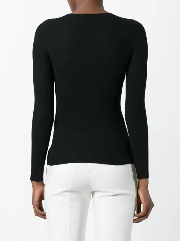 Theory Mirzi Ribbed Knit Jumper