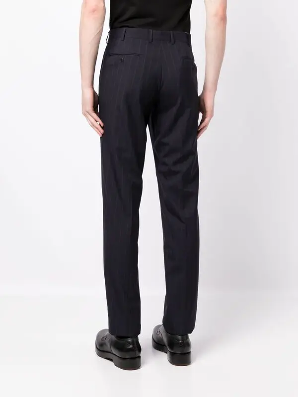 Brioni Striped Straight-leg Trousers