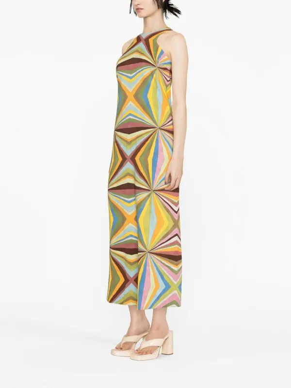 La DoubleJ Racer Maxi Dress