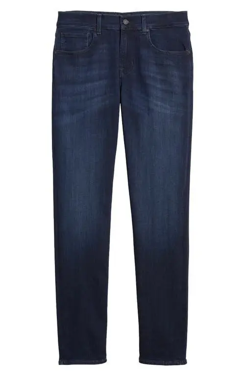 7 For All Mankind Luxe Performance Plus Slimmy Taper Jeans - Deep Blue
