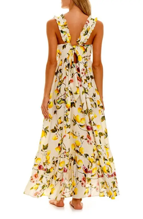 THE LAZY POET Mika Palermo Linen Nightgown