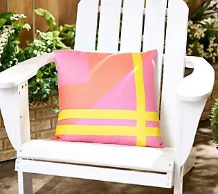 KARASTAN Colorblock Square Pillow