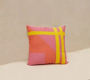 KARASTAN Colorblock Square Pillow