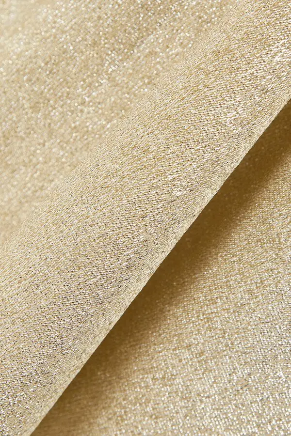 Rabanne Embellished Glittered Stretch-crepe Maxi Dress - Gold