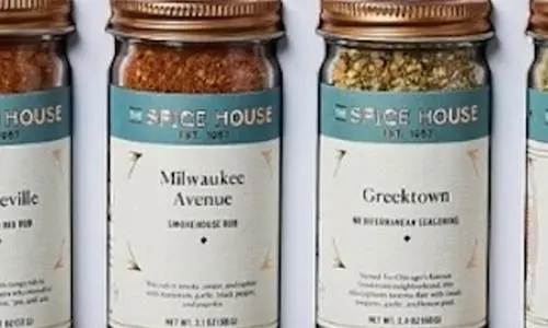 THE SPICE HOUSE Chicago Heritage Deluxe 8-piece Spice Collection