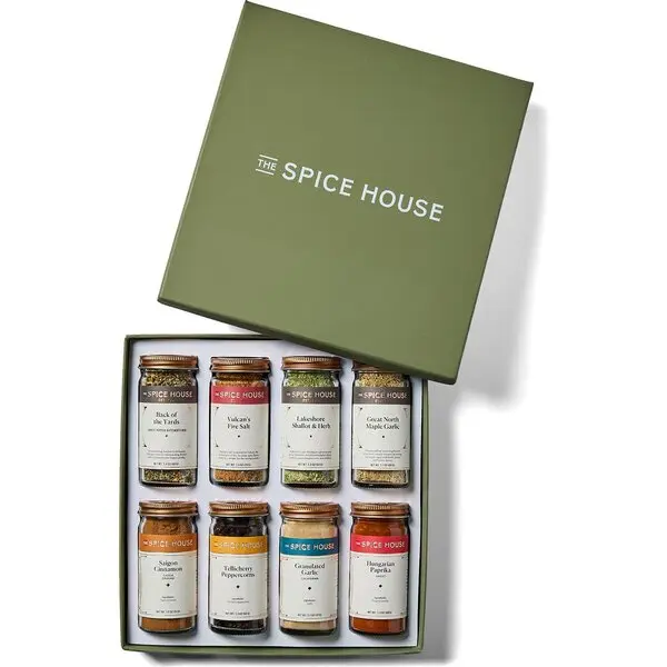 THE SPICE HOUSE Best Sellers Deluxe 8-piece Spice Collection - Green