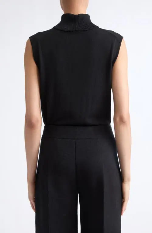 Lafayette 148 New York Sleeveless Turtleneck Shell