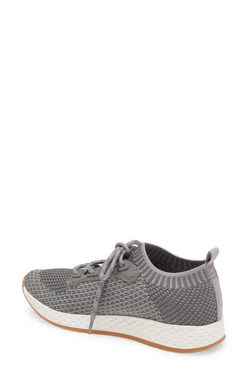 J/SLIDES NYC Raleigh Knit Sneakers - Grey Knit