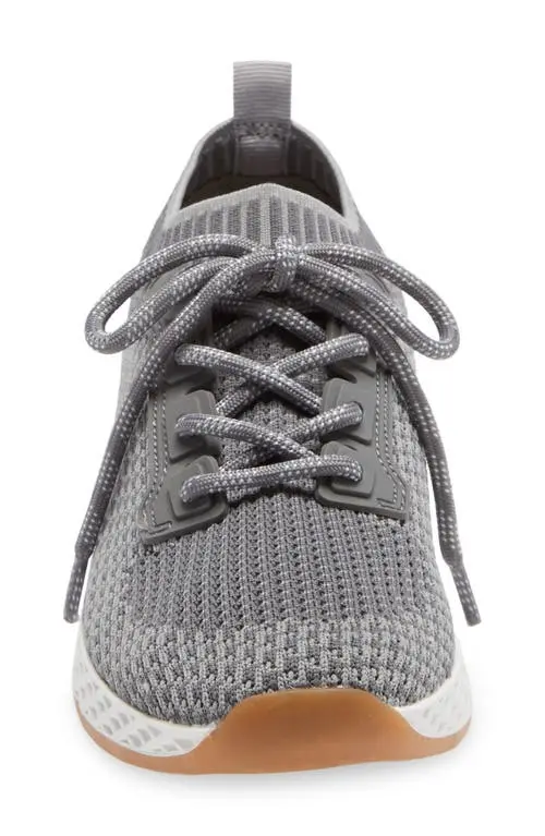 J/SLIDES NYC Raleigh Knit Sneakers - Grey Knit