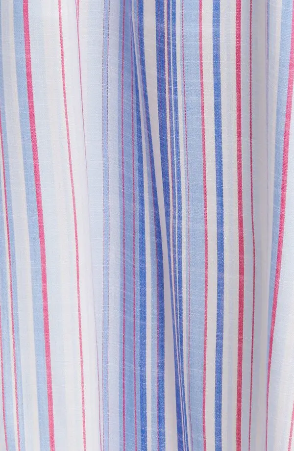 Tommy Bahama Seaside Escape Stripe Tie Belt Midi Dress