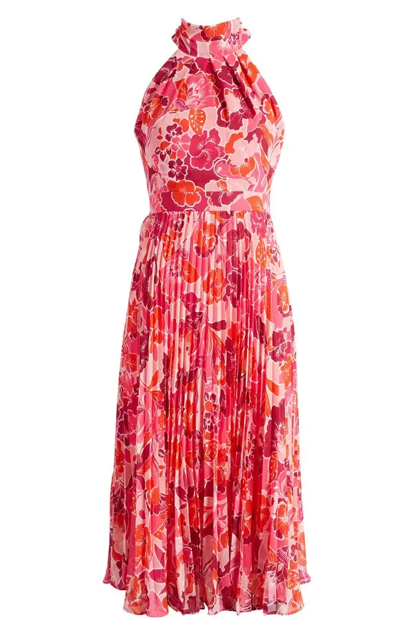 floral print halter maxi dress eliza j Eliza J Floral Print Halter Maxi Dress, $158 | Nordstrom