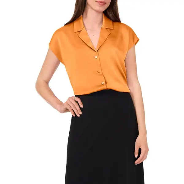 Halogen Solid Camp Shirt
