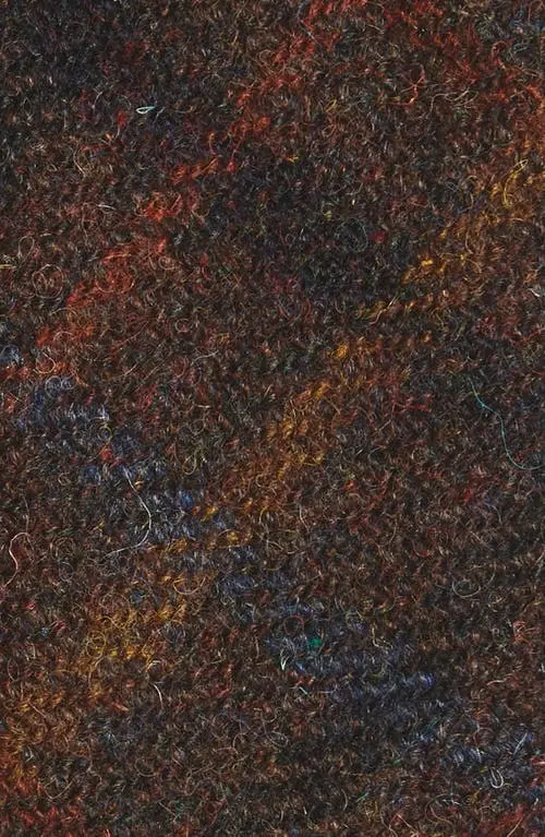 W.R.K Plaid Wool Neck Tie - Brown