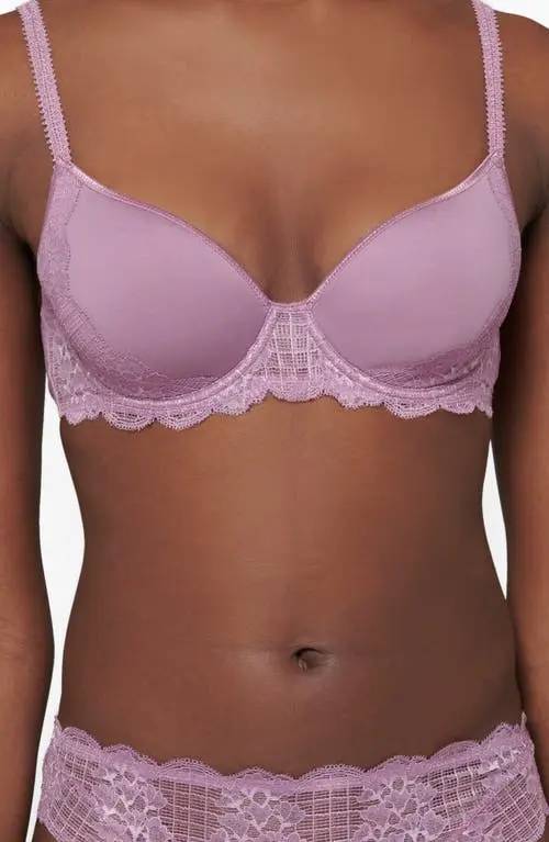 Simone Perele Reve Underwire 3d Plunge Bra - Glamorous Mauve
