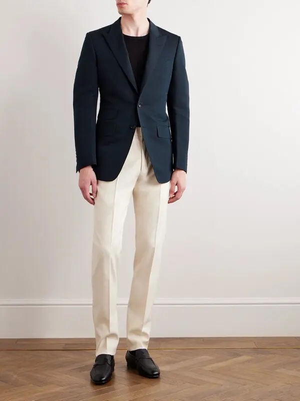 TOM FORD O'connor Slim-fit Cotton And Silk-blend Twill Suit Jacket