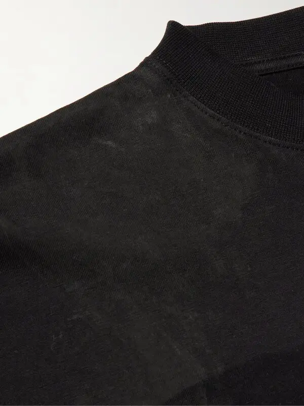 Balenciaga Oversized Logo-print Cotton-jersey T-shirt