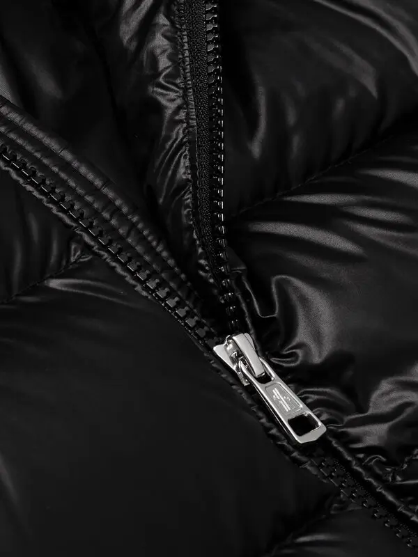 Moncler Pavin Logo-appliquéd Quilted Down Jacket