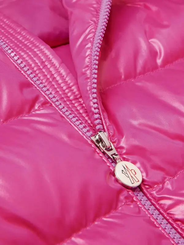 Moncler Saulx Quilted Shell Hooded Down Jacket