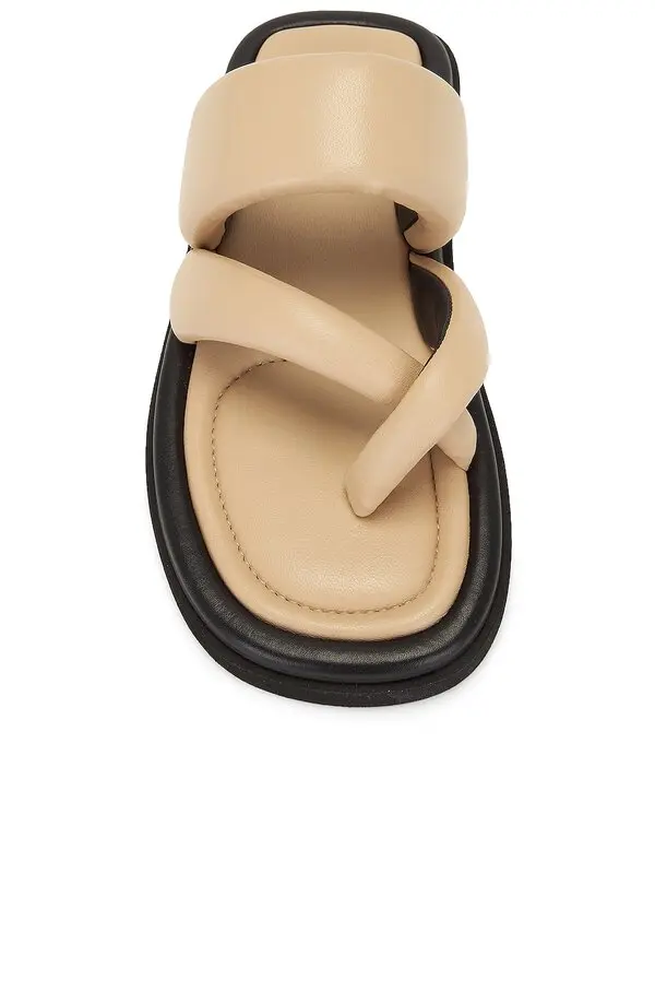 HELSA Puffy Slides - Tan
