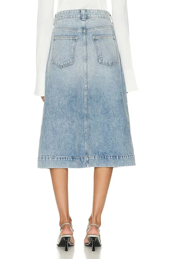 Khaite - KHAITE Charlene Denim Skirt