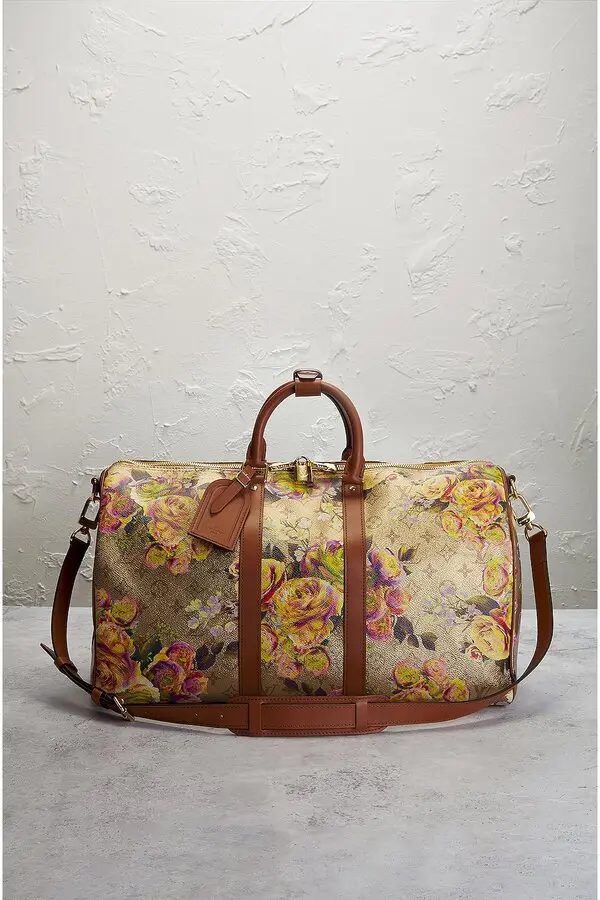 LOUIS VUITTON Garden Keepall Bandouliere 45 Handbag