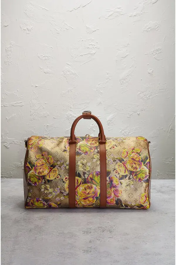 LOUIS VUITTON Garden Keepall Bandouliere 45 Handbag