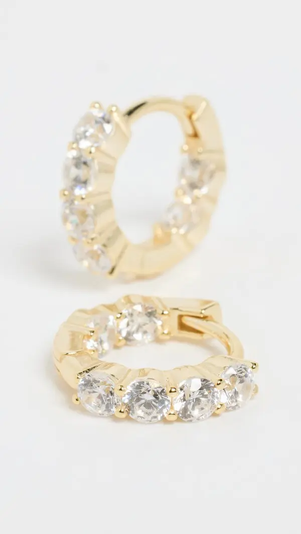 Shashi Manchester Hoop Earrings