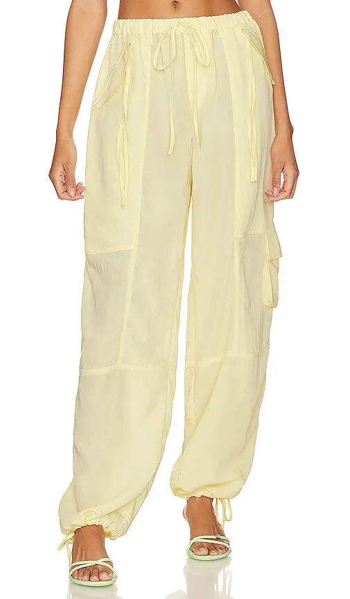 Lpa Sojinita Parachute Pant In Yellow