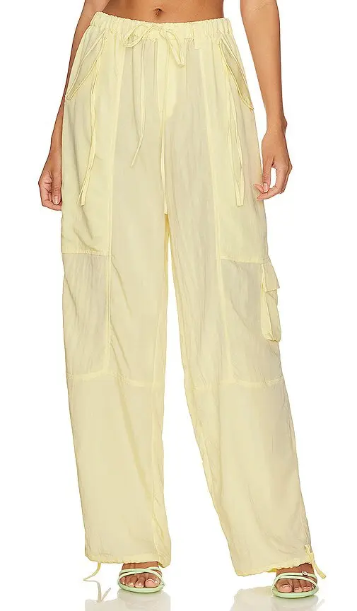 Lpa Sojinita Parachute Pant In Yellow