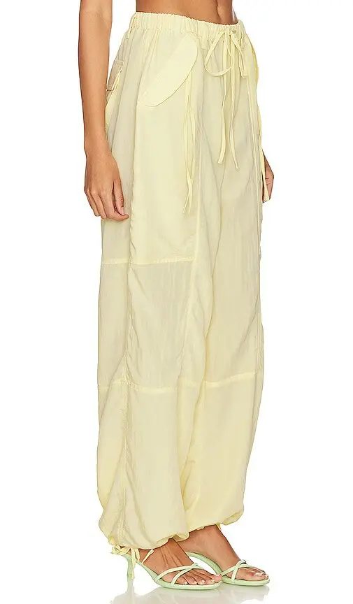 Lpa Sojinita Parachute Pant In Yellow