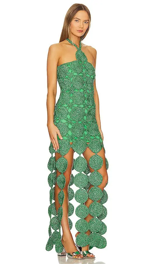 SIMONMILLER Beep Beep Dress - Gummy Green
