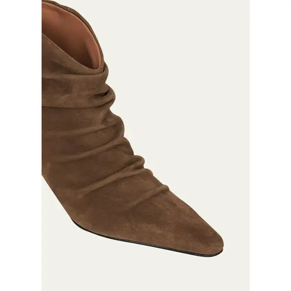 REIKE NEN Slouchy Suede Ankle Booties