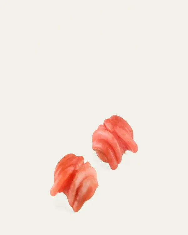 Completedworks Clash Sterling Silver Bio-resin Post Earrings