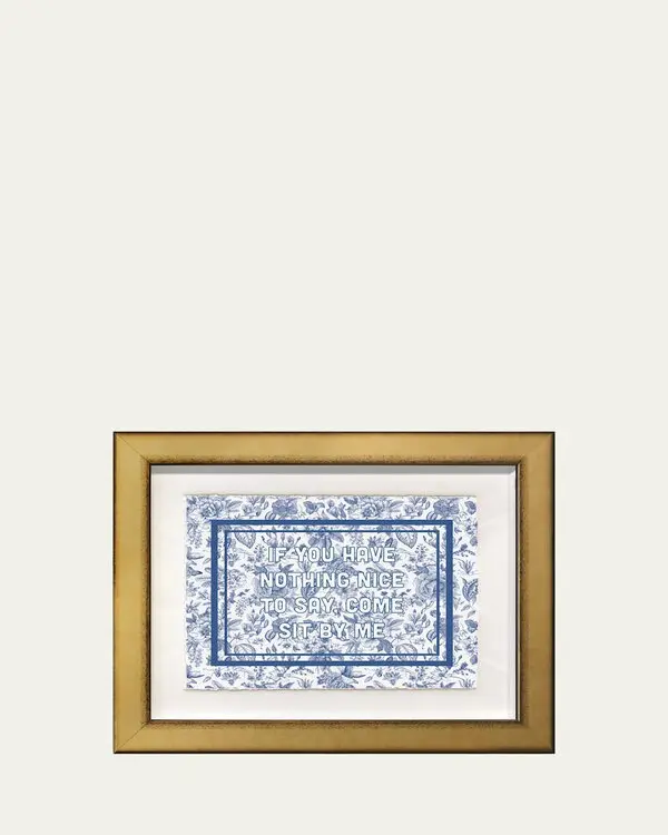 NICK MELE FINE ART Text I" Art Print Nick Mele