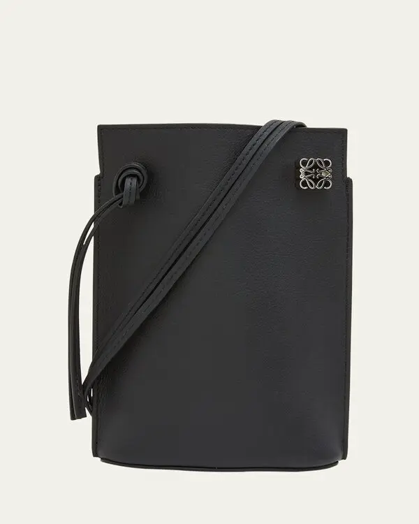 Loewe Dice Pocket In Leather With Strap