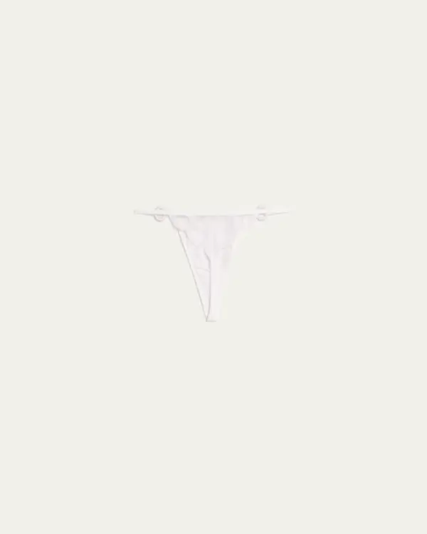 LIVY Kimbaku High-cut Embroidered Thong
