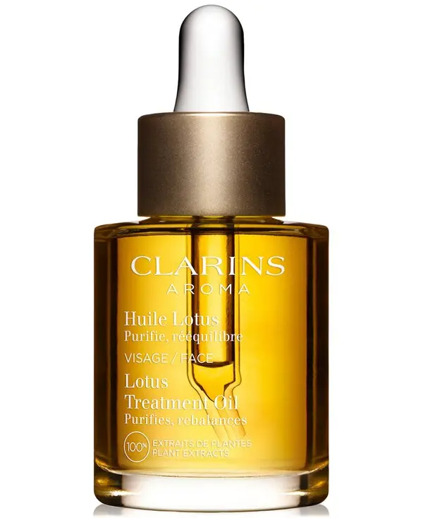 Clarins Lotus Balancing & Hydrating Face Treatment Oil - None
