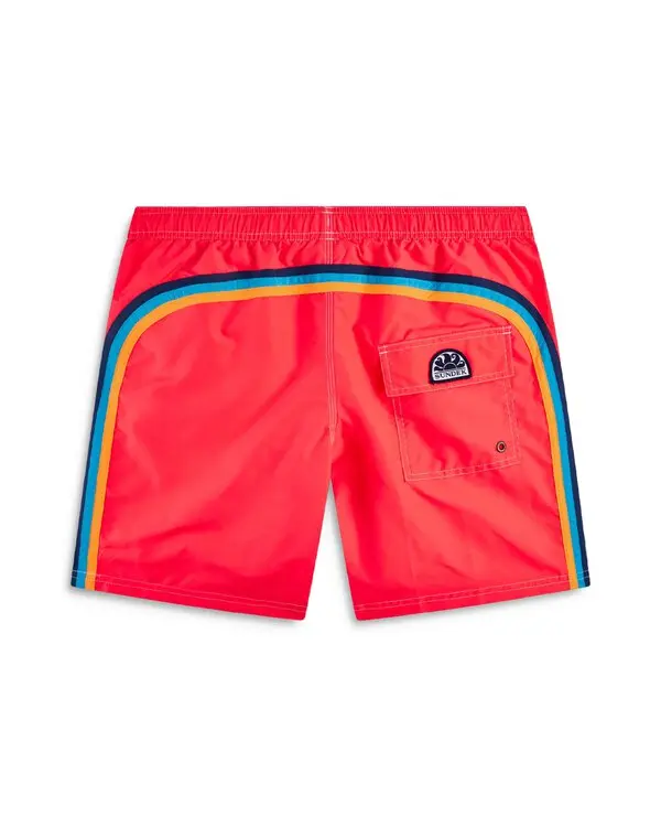 Sundek Regular Fit 16" Board Shorts - Red