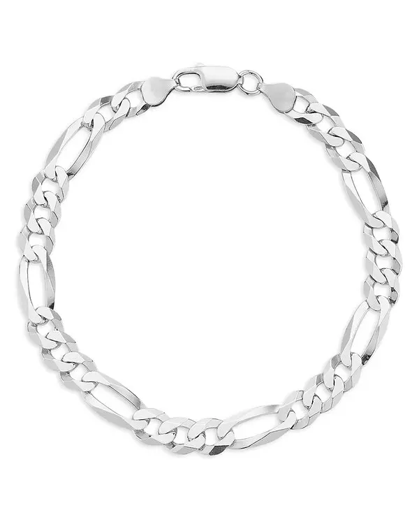 MILANESI AND CO Sterling Figaro Chain Bracelet - Silver