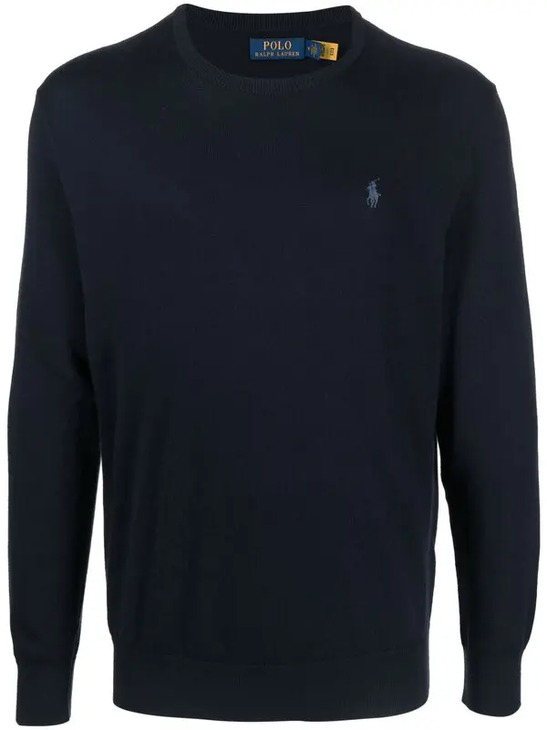 Polo Ralph Lauren Pony-embroidery Jumper - Blue