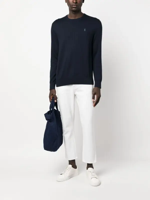 Polo Ralph Lauren Pony-embroidery Jumper - Blue