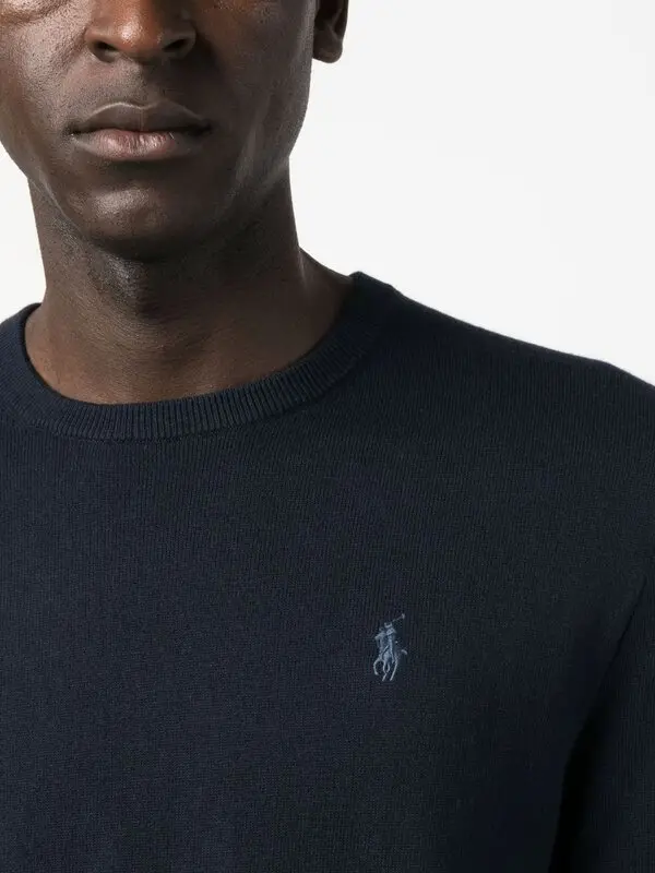 Polo Ralph Lauren Pony-embroidery Jumper - Blue