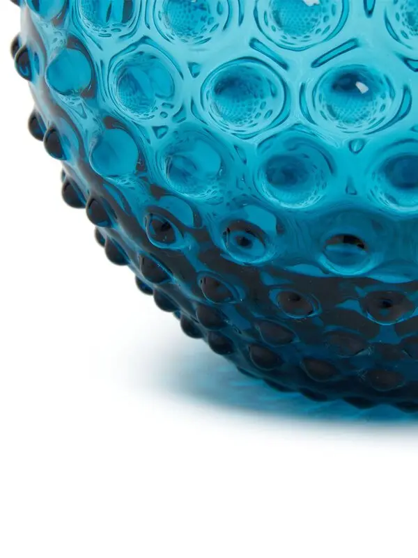KLIMCHI Hobnail Crystal Jug - Blue