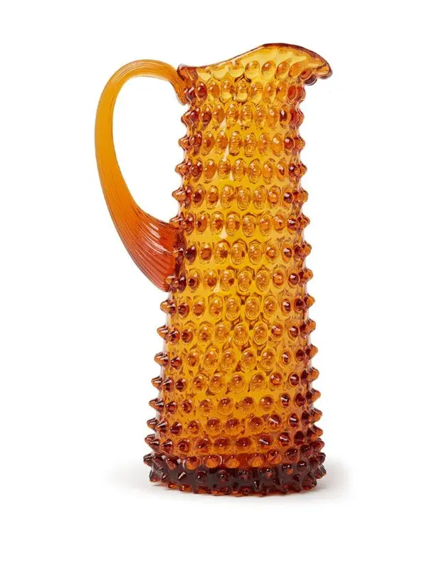 KLIMCHI Hobnail Glass Tall Jug